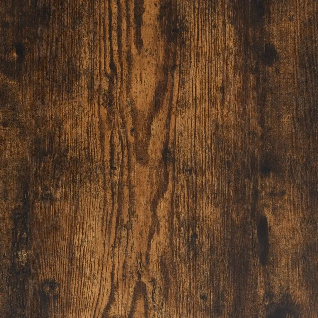 vidaXL Skříň highboard 34,5 x 34 x 180 cm kompozitní dřevo [3189666] Barva: kouřový dub