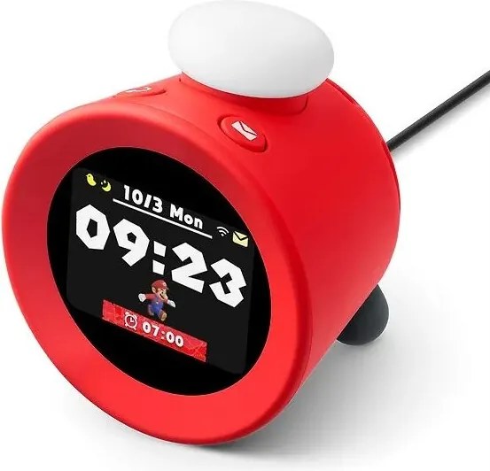Conquest Budík Nintendo - Sound Clock Alarmo Červená