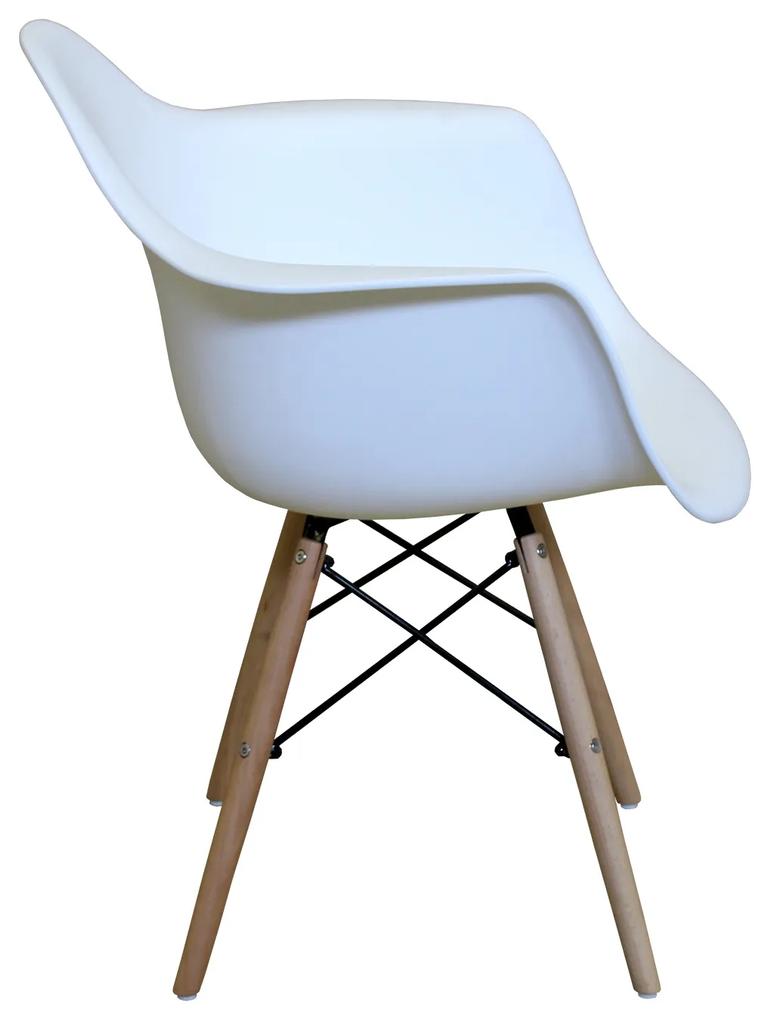 IDEA Jídelní židle DUO bílá
