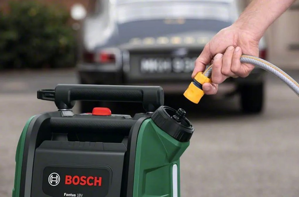 BOSCH Fontus Aku vysokotlaký čistič 18V, 2,5Ah 06008B6101