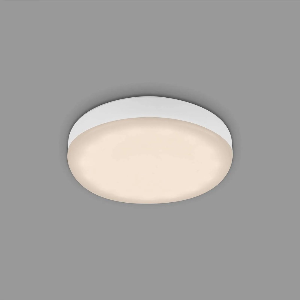 LED bodové světlo Plat bílá, Ø 7,5 cm, 3000K