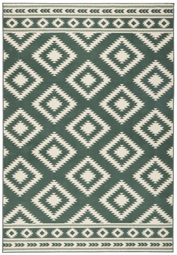 Hans Home | Kusový koberec Gloria 102409, zelená - 80x300