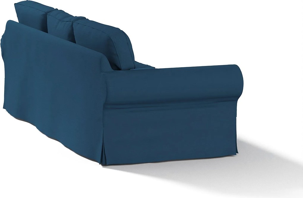 Potah na pohovku IKEA Ektorp 3-místná, nerozkládací barva tmavě modrá