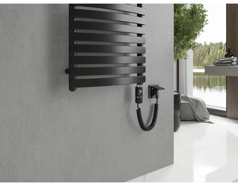 Mexen Bachus, elektrické topné těleso 1200 x 500 mm, 600 W, černá, W109-1200-500-2600-70
