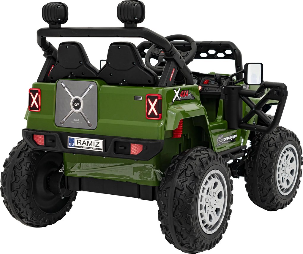 Ramiz Dětské elektrické auto OFF ROAD Speed Zelené