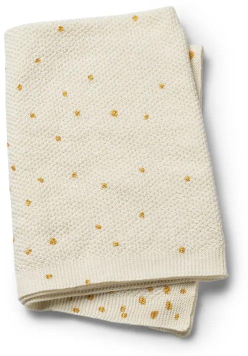 Elodie Details Vlněná deka  | Gold Shimmer