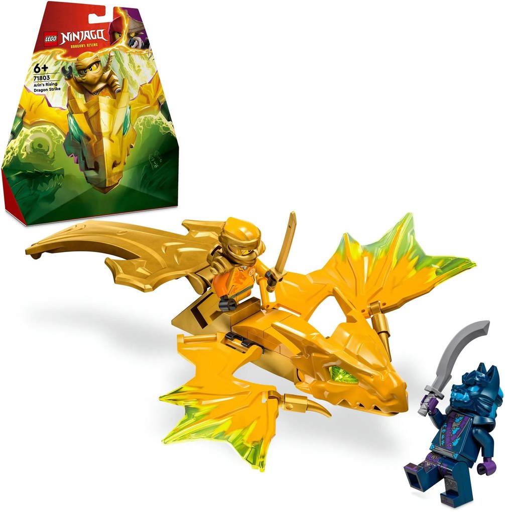 Lego stavebnice lego ninjago 71803 arin a útok draka