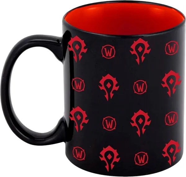 Keramický hrnek World of Warcraft Horda - celoplošný vzor 330 ml (dárkové balení) Vícebarevná
