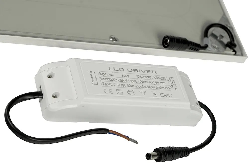 ECOLIGHT LED panel přisazený D0188 - 60 x 60cm - 50W - 4500Lm - neutrální bílá