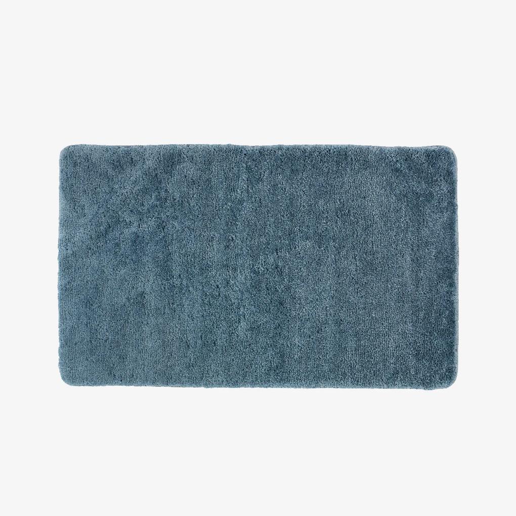 Goldea koupelnová předložka / kobereček s vyšším chlupem 60x100 cm - modrá 60 x 100 cm