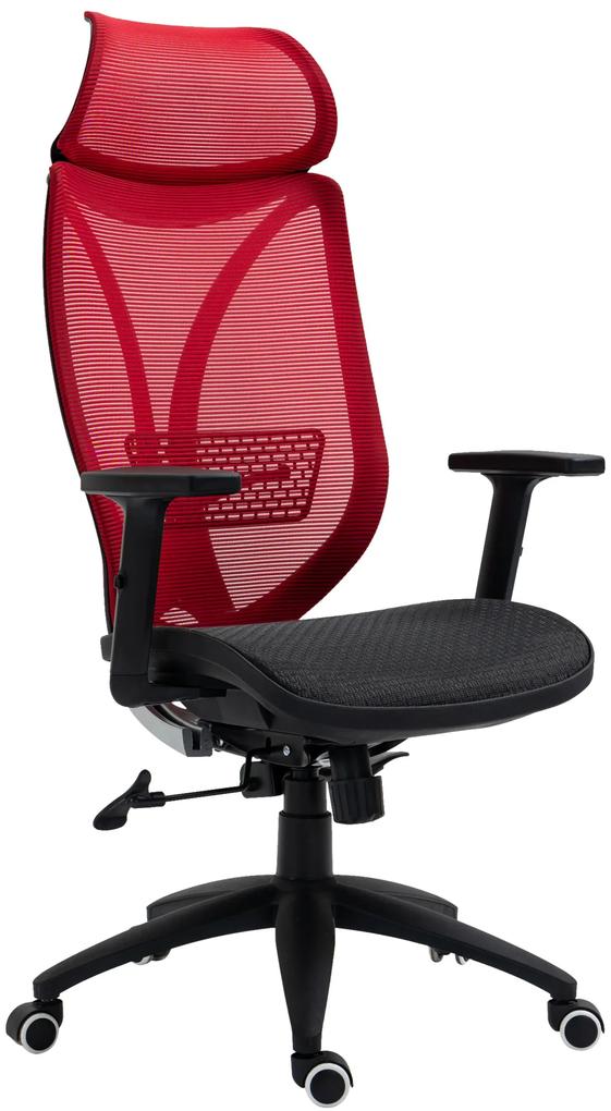 Kancelářská židle Libolo - Červená