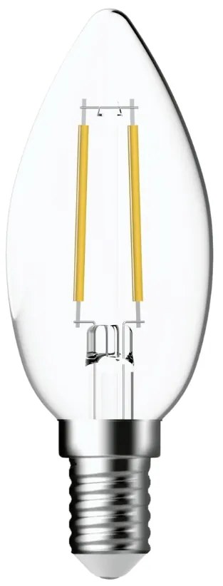 OnaDnes -20% Nordlux Transparentní stmívatelná LED žárovka E14 4,2W
