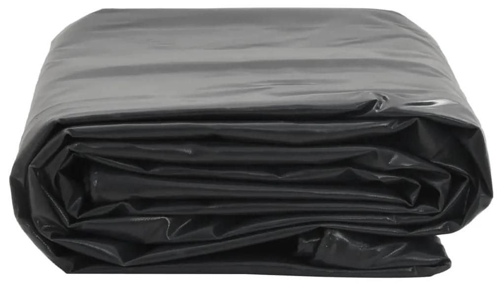 Plachta černá 2,5 x 4,5 m 650 g/m²,  156077
