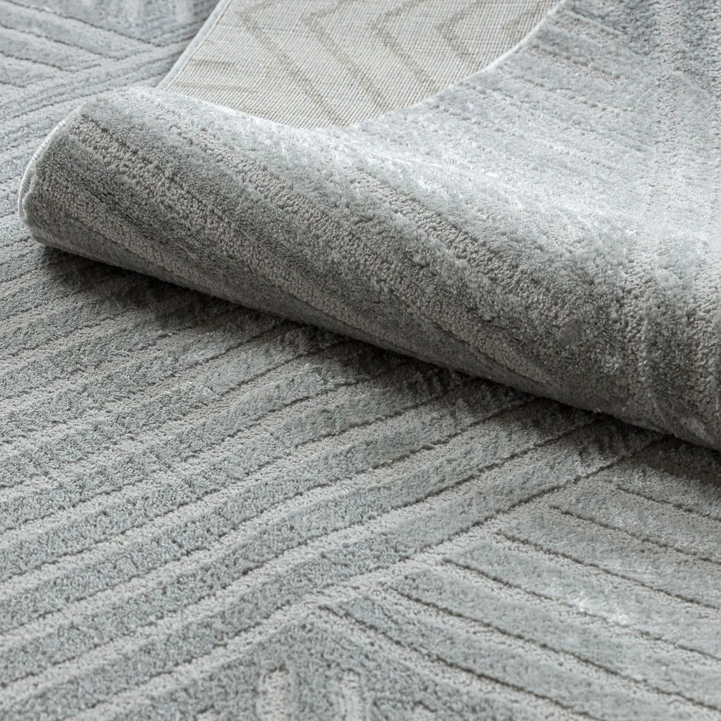Dywany Łuszczów, Kusový koberec Balance 1503 grey, 80x150, šedá, ložnice