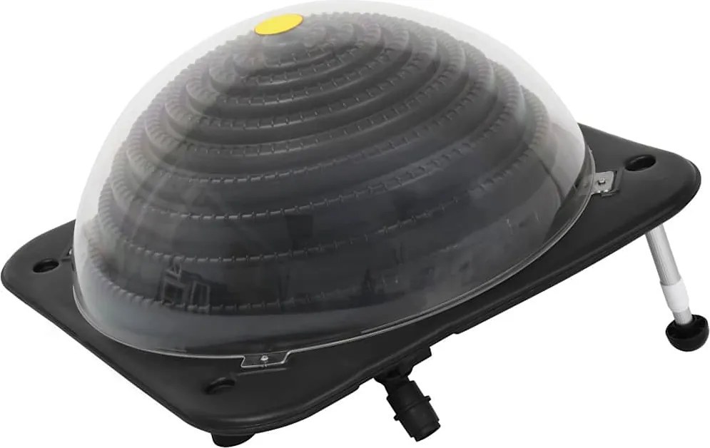 Solární ohřívače bazénu 2 ks 75 x 75 x 36 cm HDPE hliník 3079664