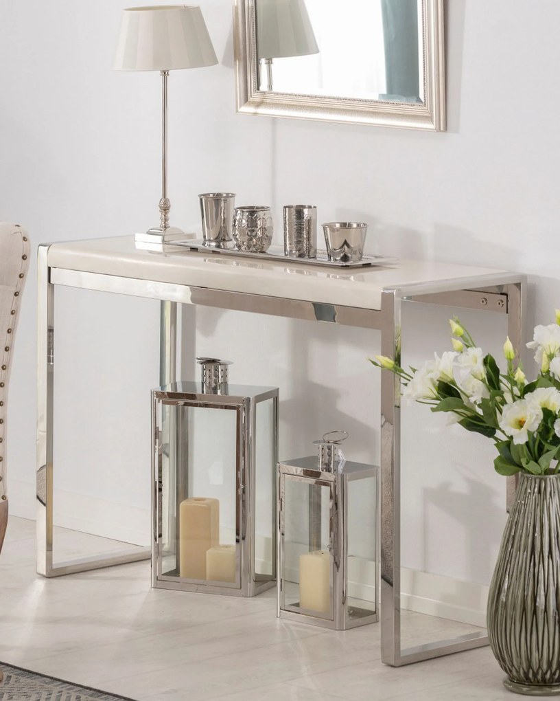 Konzola Chianti marble ivory white 120x40x80cm
