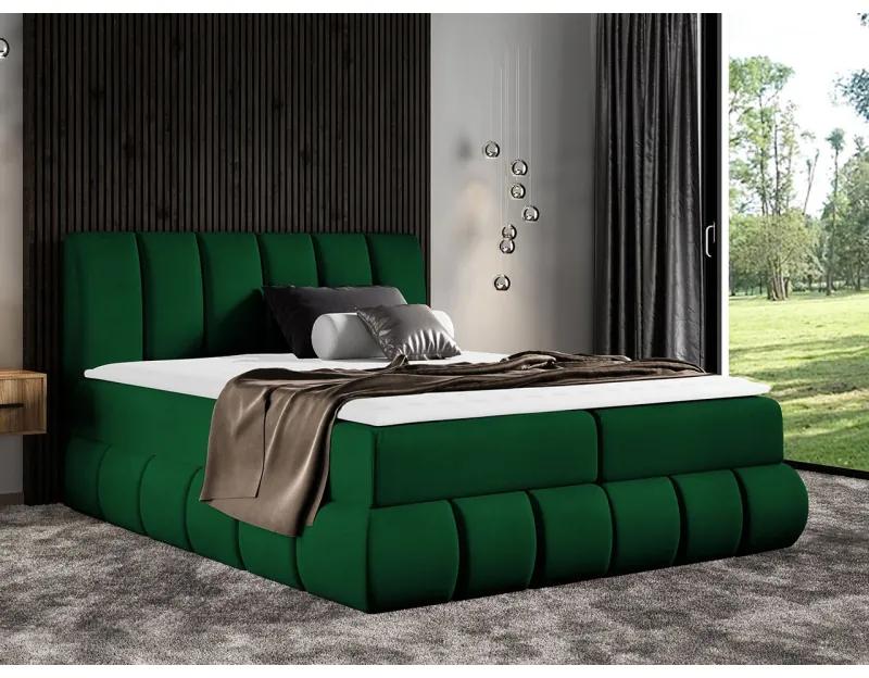 Kontinentální postel Evolito, Rozměr postele: 120x200, Barva:: Kronos 26