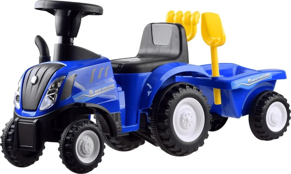 Tomido Odrážedlo New Holland TRAKTOR s přívěsem
