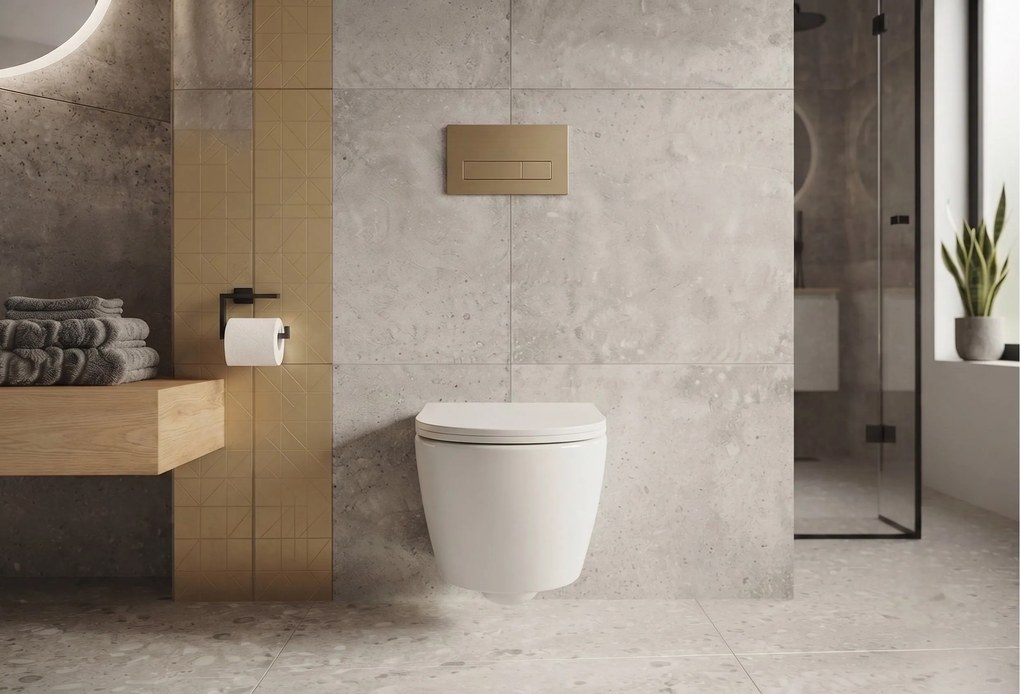 Erga Astrid, závěsná WC mísa 510x360x360mm, Rimless + toaletní sedátko s pomalým zavíráním, bílá, ERG-V03-ASTRID-RIM-WH