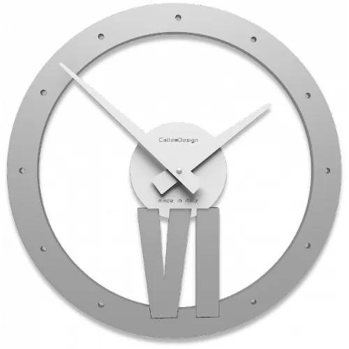Designové hodiny 10-015 CalleaDesign Xavier 35cm (více barevných variant) Barva grafitová (tmavě šedá)-3 - RAL9007