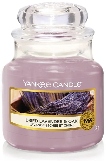 Yankee Candle – Classic vonná svíčka Dried Lavender a Oak