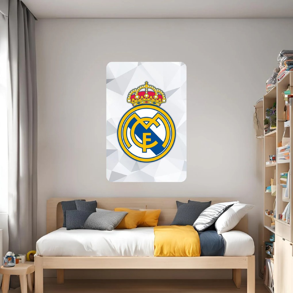 Textilní samolepka na zeď "Real Madrid CF"
