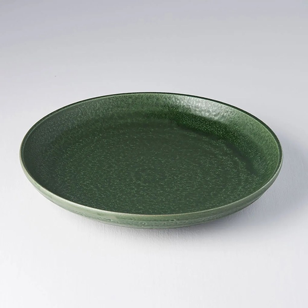 MADE IN JAPAN Mělký talíř Earthy Green 26 cm 26 cm