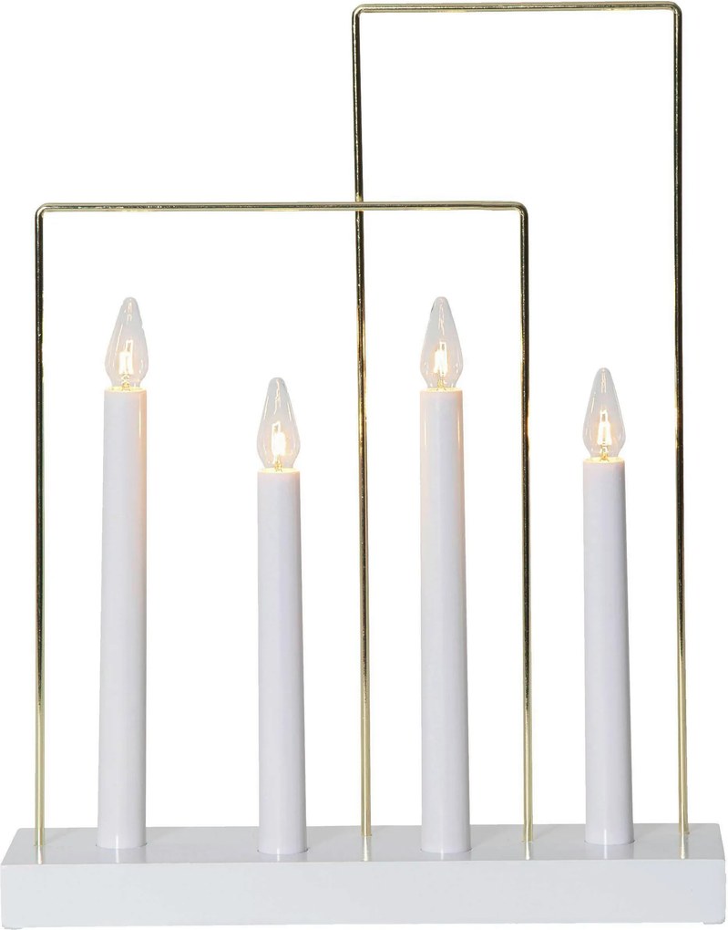 XXXLutz LED SVÍČKA kov, plast, dřevo Eglo - Online Only svítidla - 003348311001