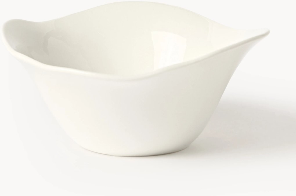 Sada malých porcelánových misek v organickém tvaru Joana, 4 díly
