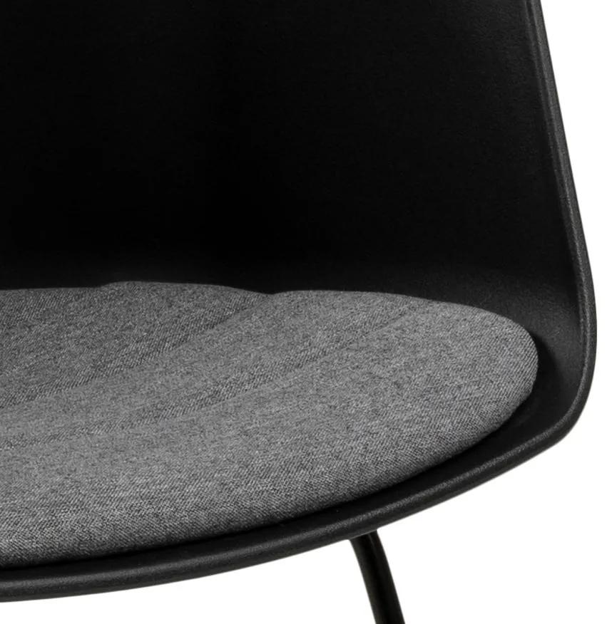 Designová židle Moon černá