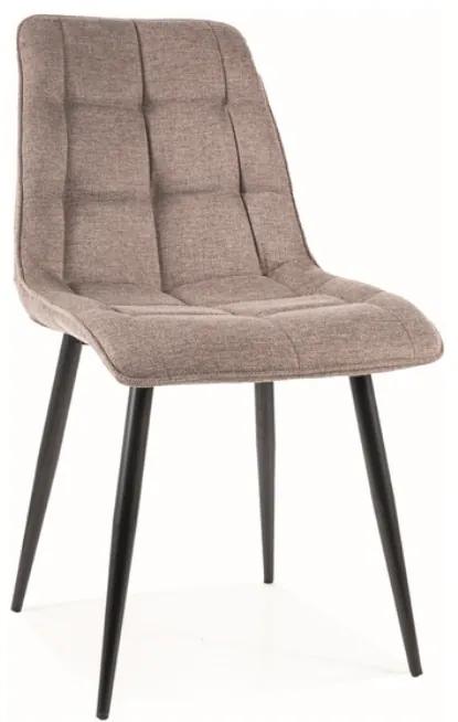 SIGNAL Jídelní židle - CHIC Brego, různé barvy na výběr Čalounění: šedá (Brego 07)