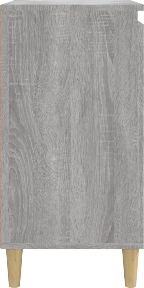 vidaXL Noční stolek 40 x 35 x 70 cm kompozitní dřevo [819640] Barva: Betonová šedá
