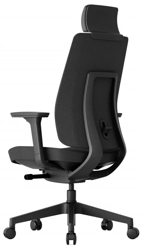 Office Pro Kancelářská ergonomická židle K50 — černá Modrá