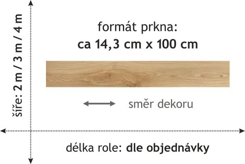 Beaulieu PVC Prima X 2737 šíře 2m