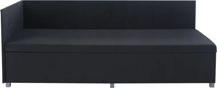 Válenda AURIA UNI 90x200 s úložným prostorem, šedá Trinity 34 Kondela 0000395671