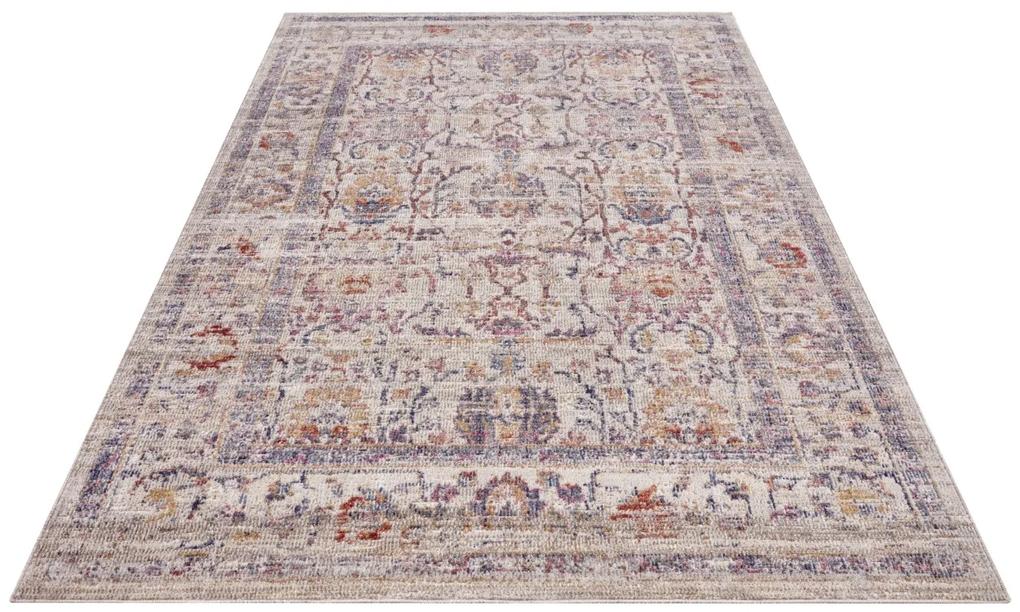 Nouristan - Hanse Home koberce Kusový koberec Cairo 105591 Luxor Cream Multicolored – na ven i na doma - 160x235 cm