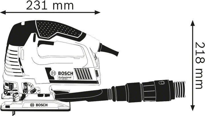 Bosch GST 160 BCE 0.601.518.000