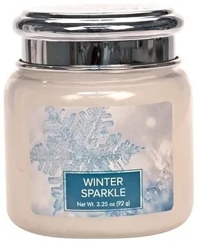 Village Candle Vonná svíčka ve skle - Winter Sparkle - Zimní záře, 3,75oz