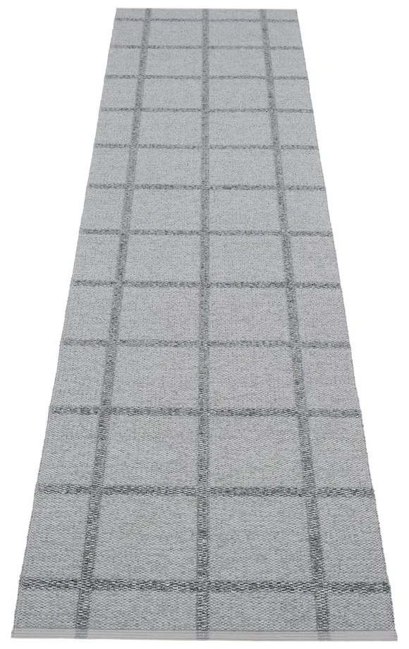 Šedý vnitřní a venkovní běhoun 70x300 cm Ada Grey – Pappelina