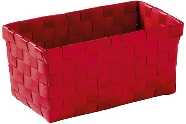 BRAVA košík střední 21,5x9,5x11cm, červený (5862459060)