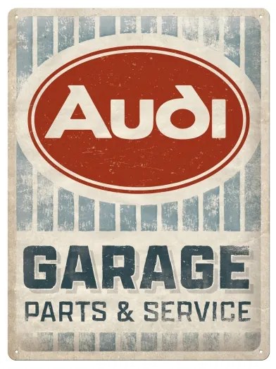 Nostalgic Art Cedule 30x40 Audi Garage (Parts & Service) NA23349
