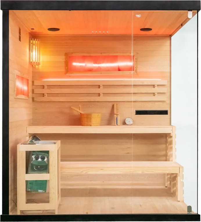 BPS-koupelny Finská sauna Relax 180x160, 4-5 osob