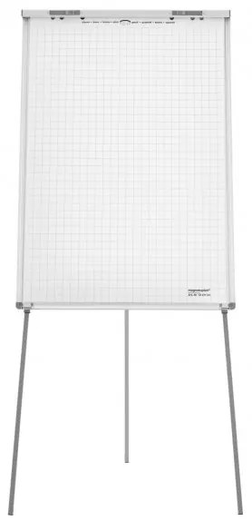 Flipchart Magnetoplan Junior 70 x 100 cm, šedá / bílá