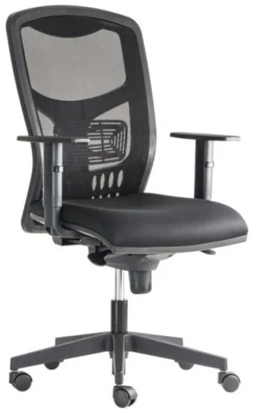 Kancelářská židle ALBA YORK BLACK 27 síť s područkami