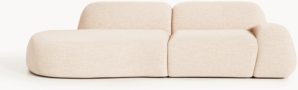Modulární bouclé pohovka Wolke, 3místná