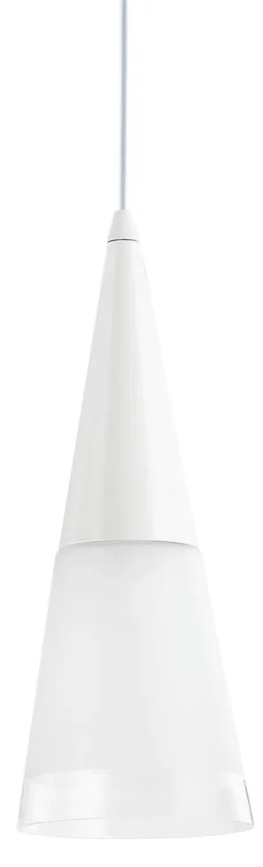 Závěsné svítidlo Ideal Lux Cono SP1 bianco 112459 bílé 15cm