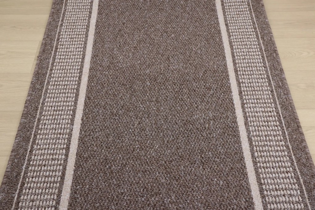 Condor Carpets, AKCE: 67x80 cm Běhoun na míru Promenade 8714 - obšitý ze všech stran, béžová, chodba / předsíň