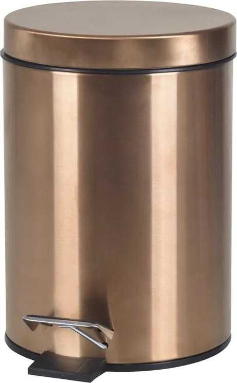 Sapho Sapho, X-ROUND COPPER odpadkový koš 3l, měď mat, XJ011PG