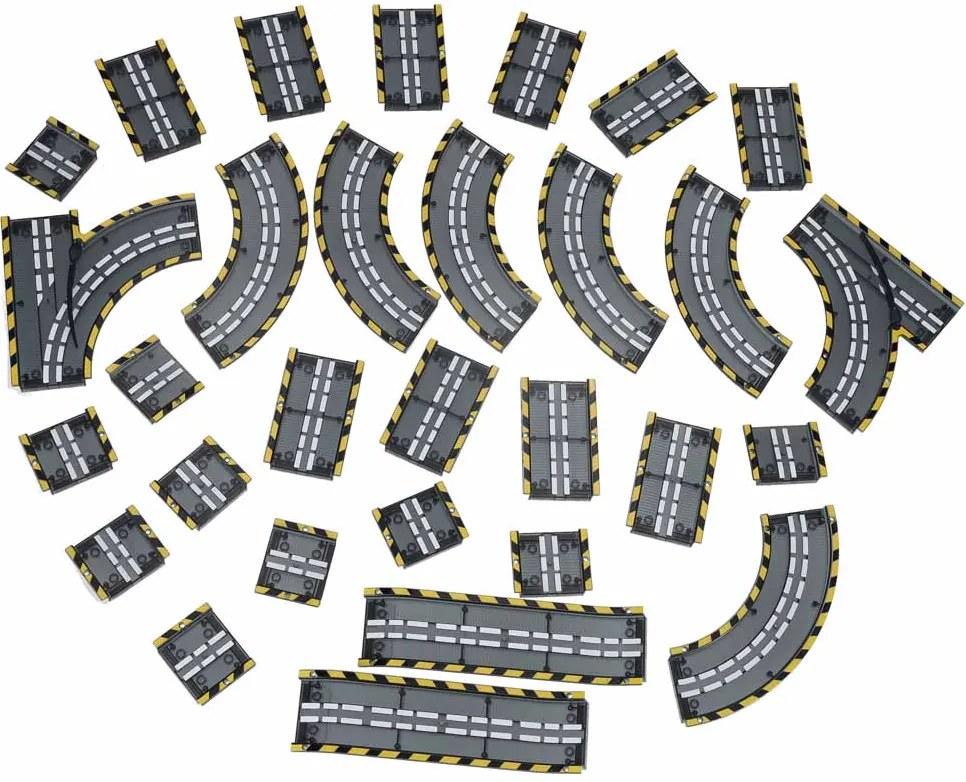 Creative Corner Magnetická závodní dráha 2 svítící vozidla 310 prvků