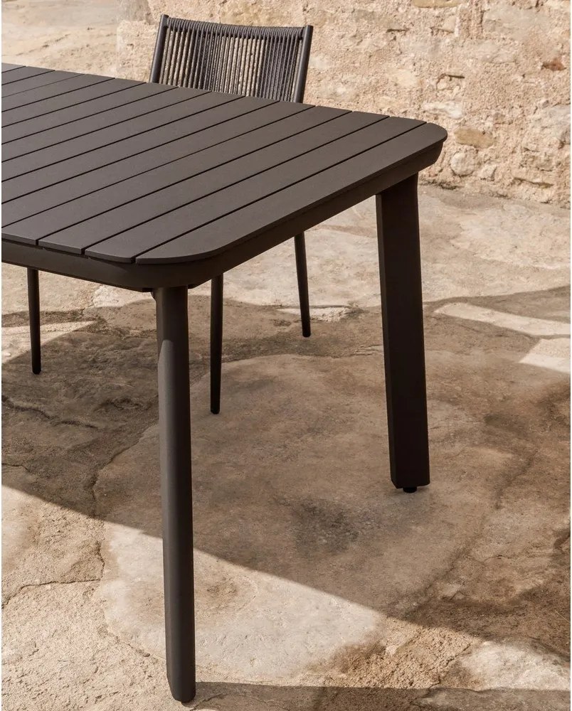 Kovový zahradní jídelní stůl 100x185 cm Izola – Kave Home
